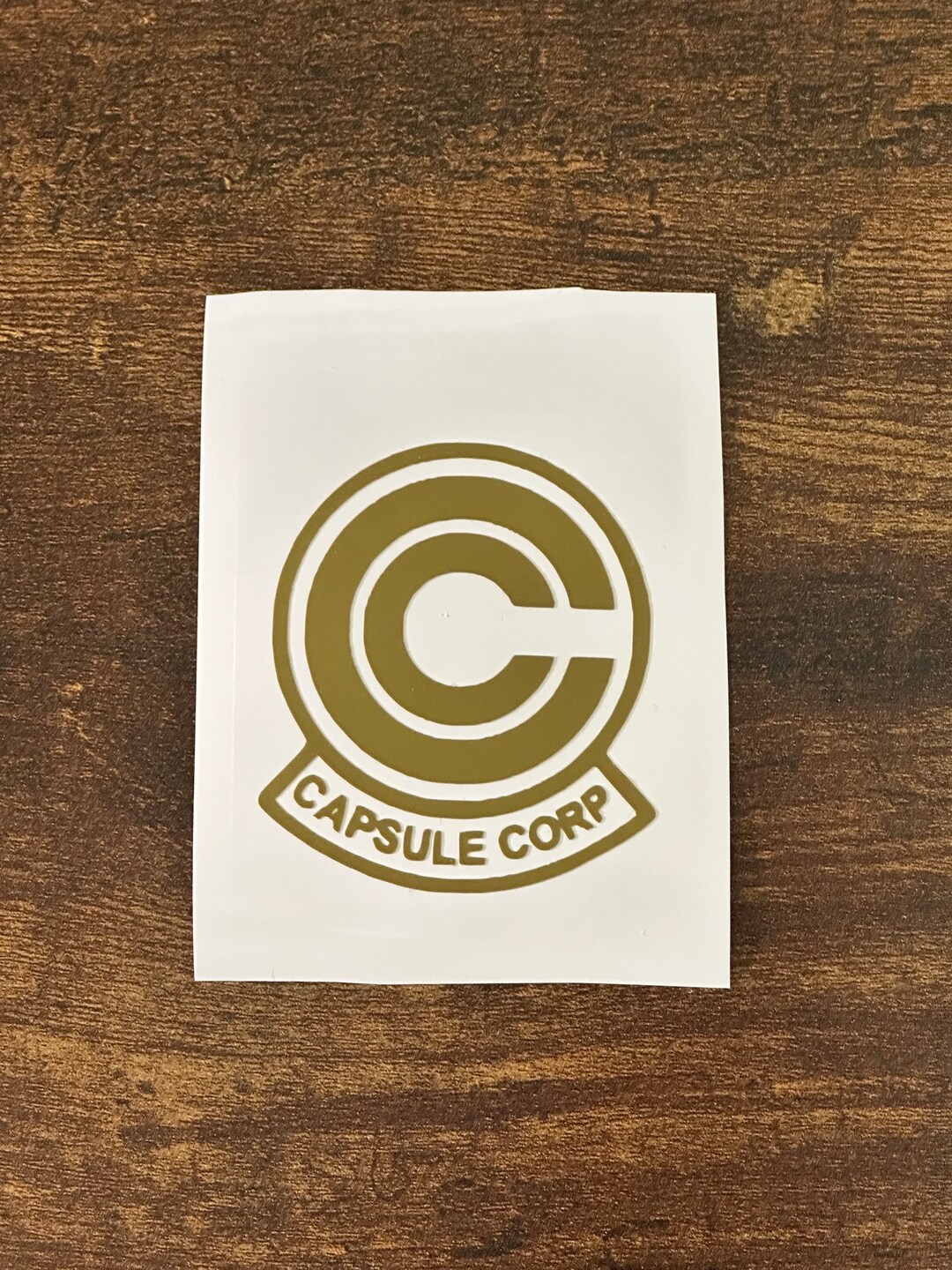 Capsule Corporation Vinyl Decal choose the Size, Choose the Color - Etsy