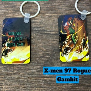 Xmen Keychains and Tags (choose Your Designs) - Etsy