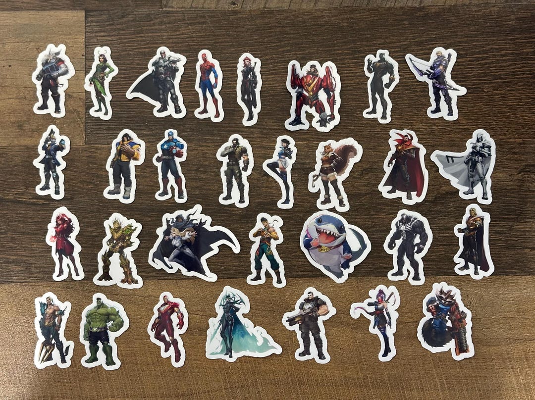 Rivals Vinyl Stickers waterproof-excellent Adhesive-holographic Option ...