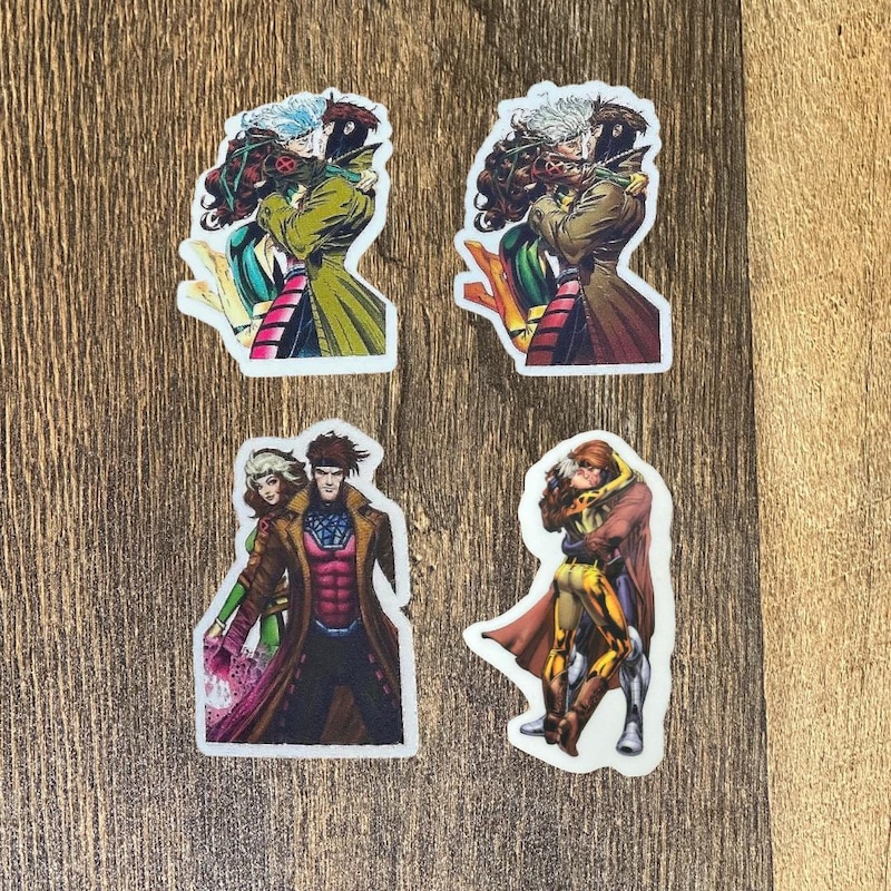 Gambit Rogue Stickers - Etsy