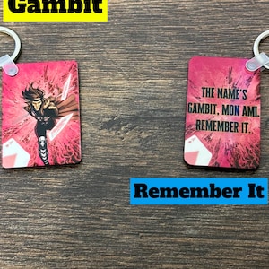 Xmen Keychains and Tags (choose Your Designs) - Etsy