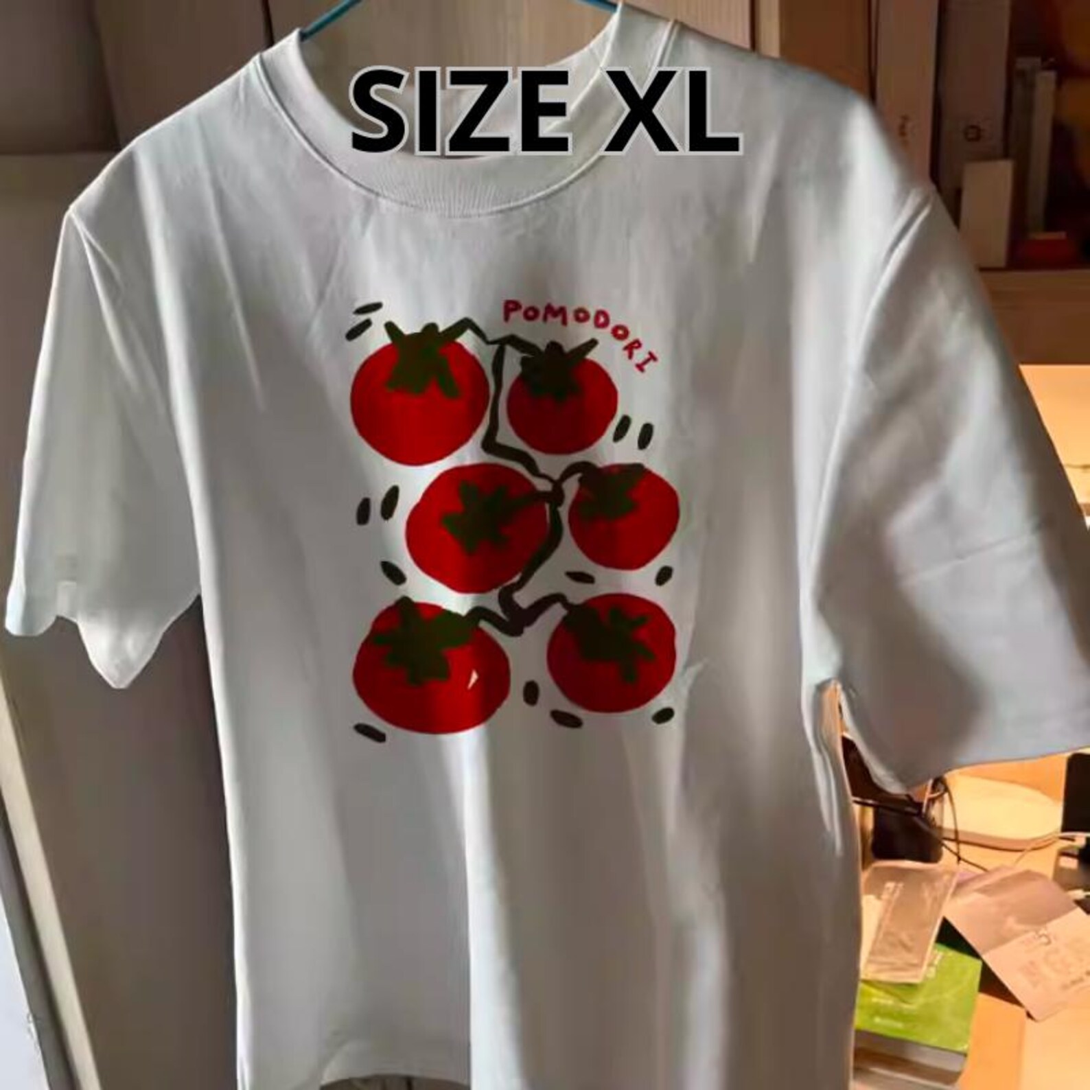 Red Tomato Short-sleeved T-shirt Oversized for Unisex - Etsy