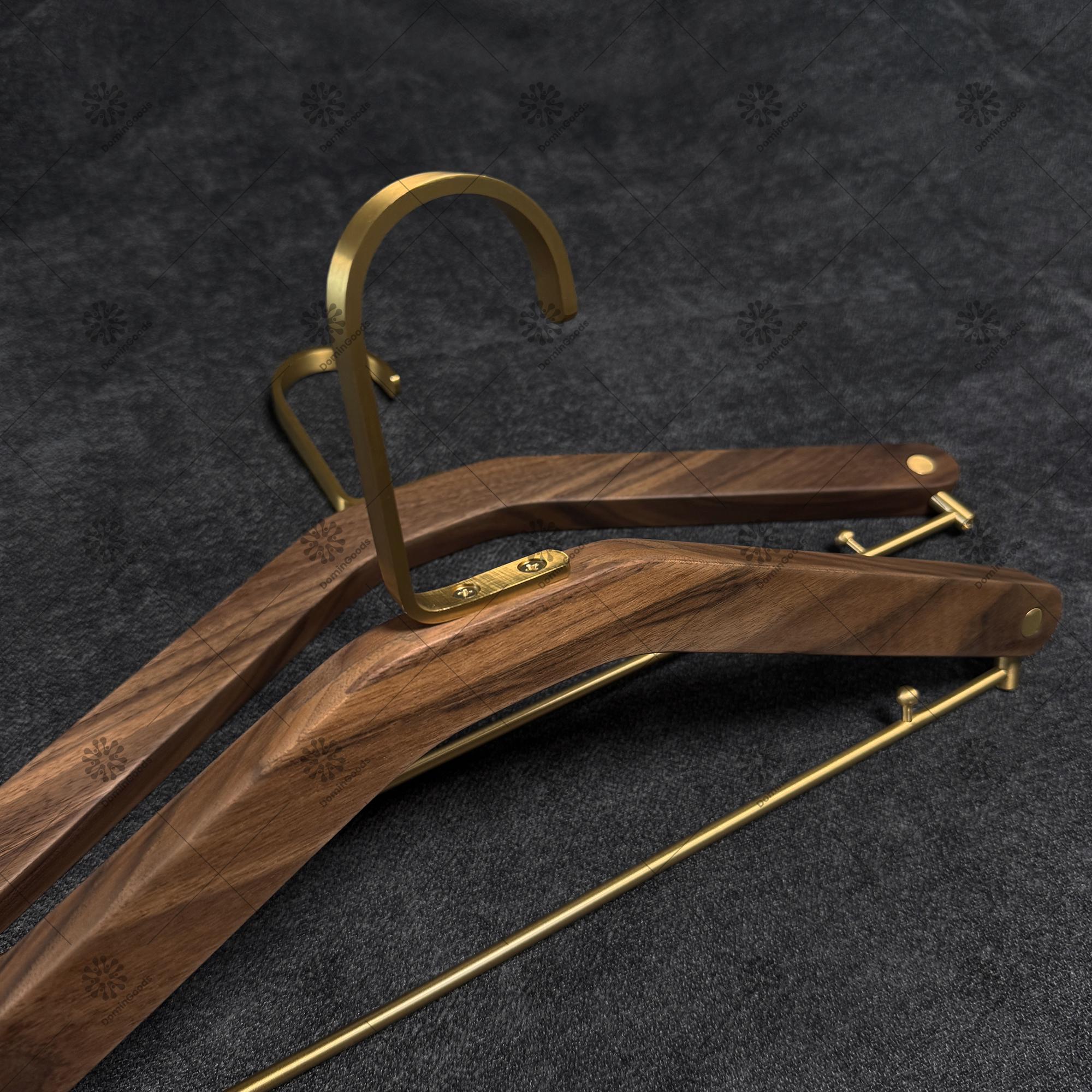 Custom Wooden Hangers, Clothing Storage Hangers, Elegant Adult Hangers ...