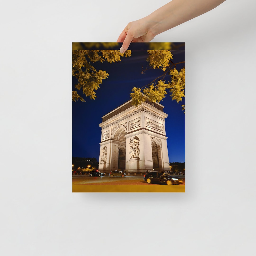 Arc De Triomphe Poster - Etsy