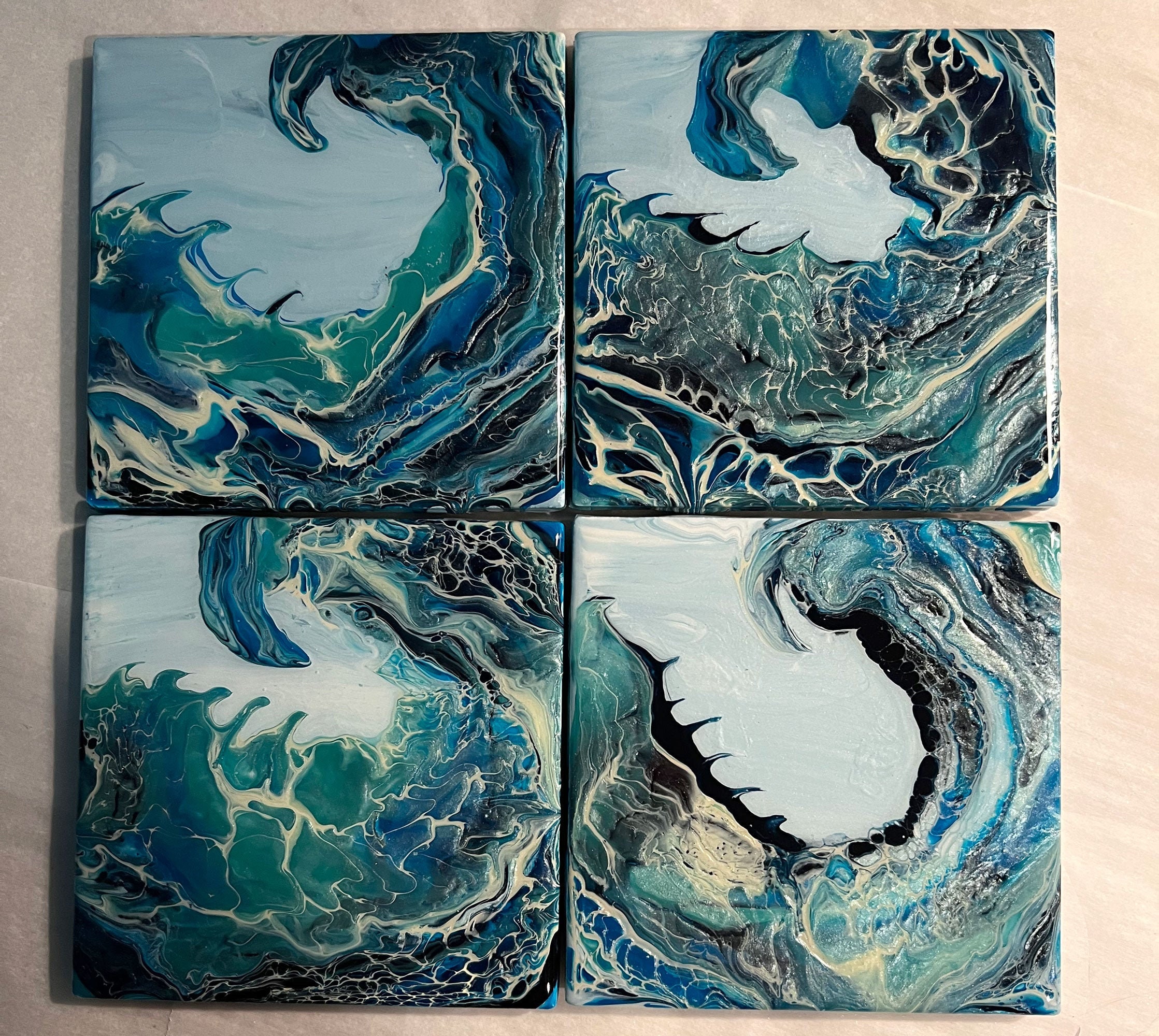 Custom-made Coaster Set of 4 - Etsy Canada