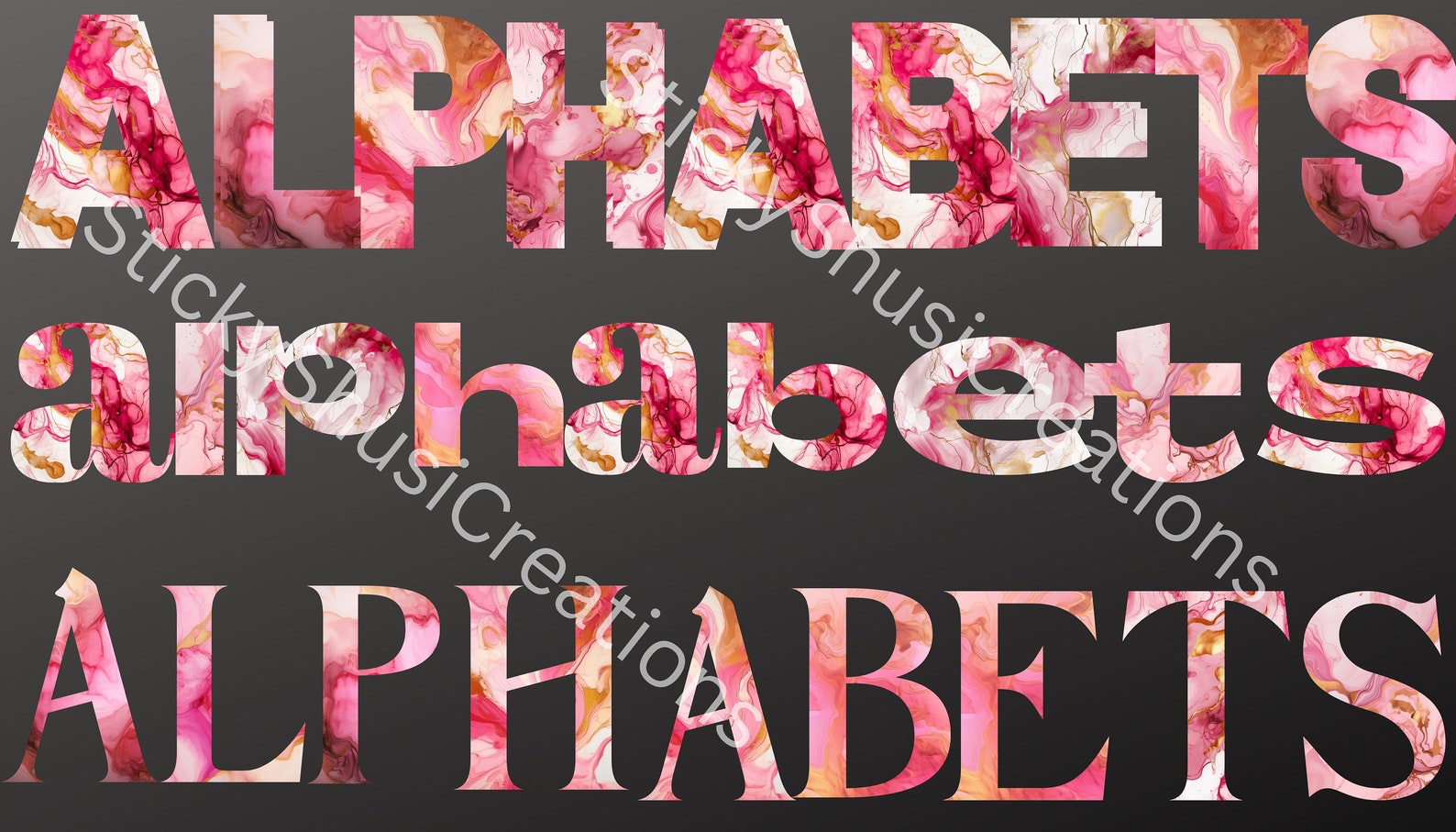 Modern Doodle Alphabet PNG Alphabet Letters PNG Bundle Hand - Etsy