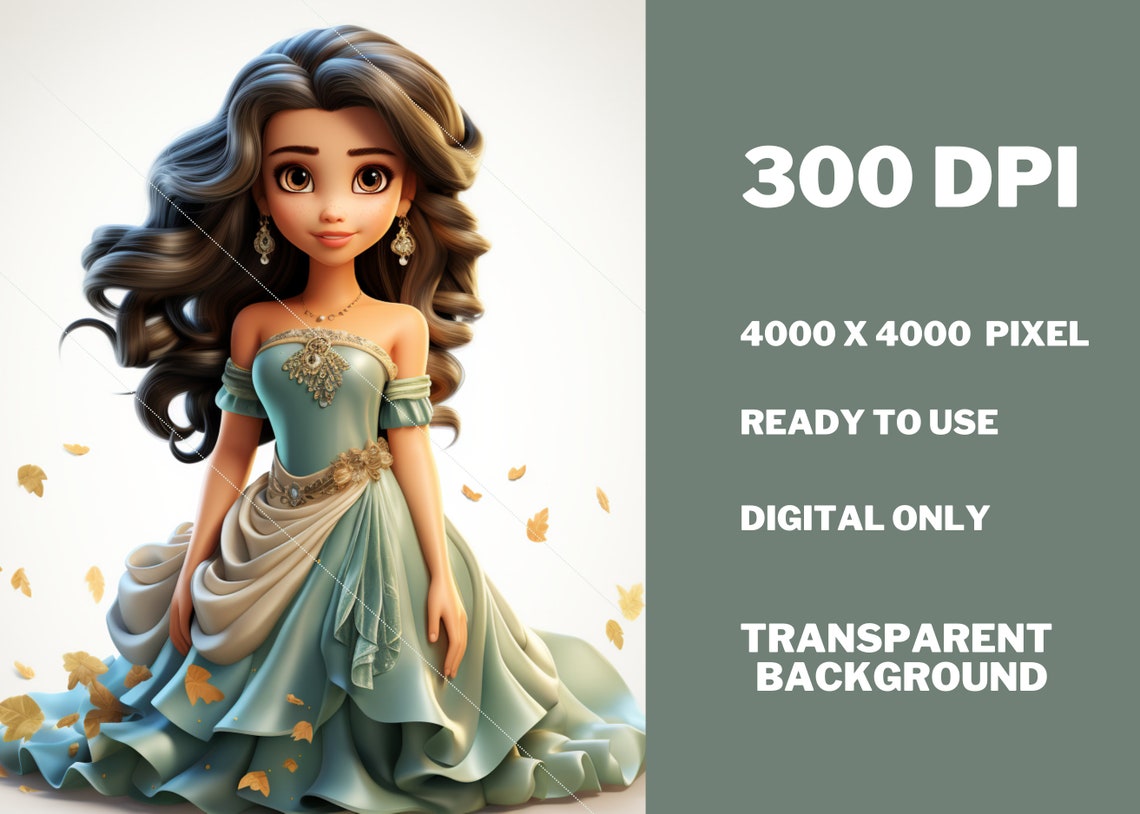 30 Princess Png Clip Art Princess PNG Download. Princess - Etsy