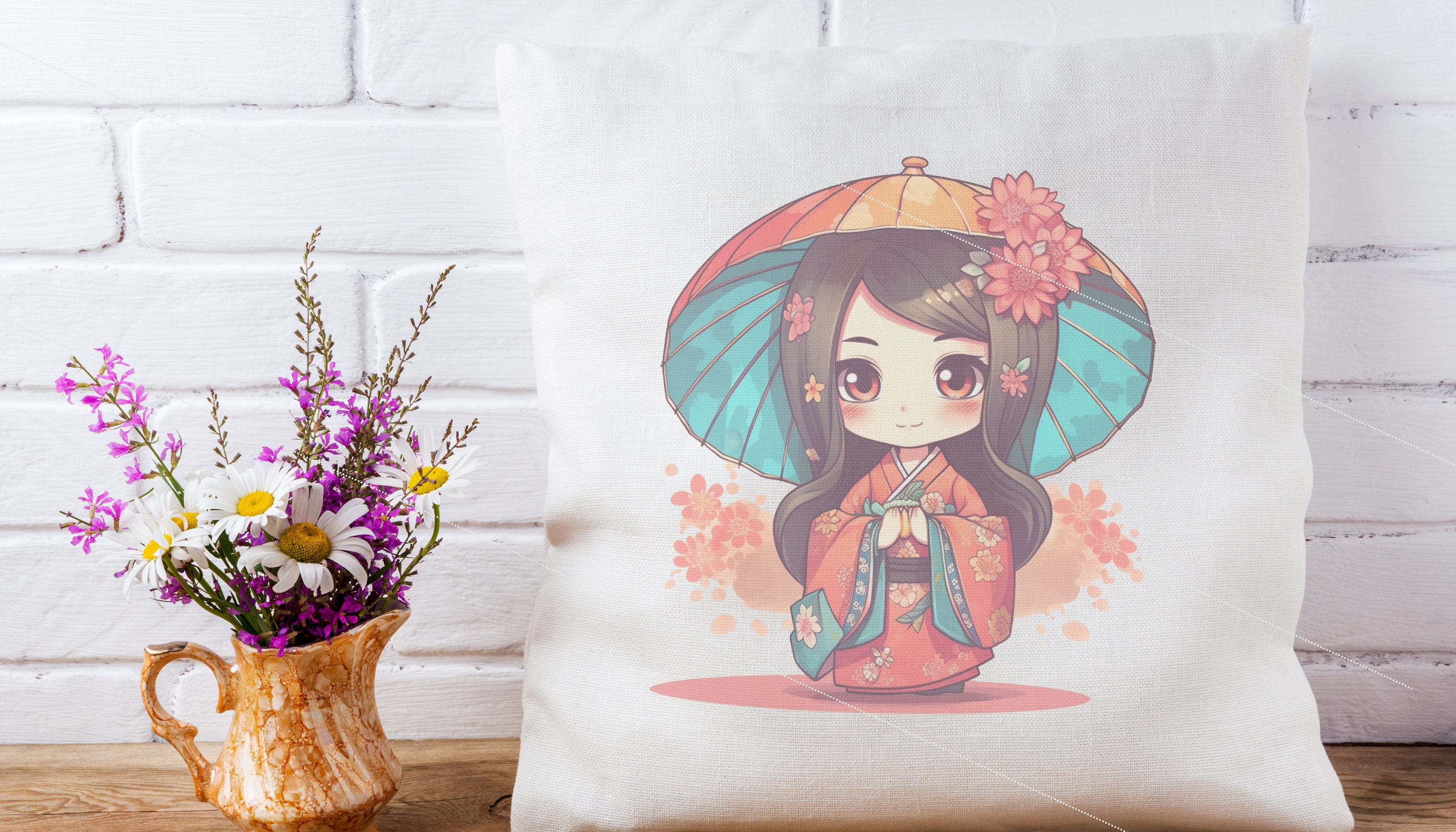 Chinese Chibi Clipart Cute Classic Little Girl Vintage Girl - Etsy