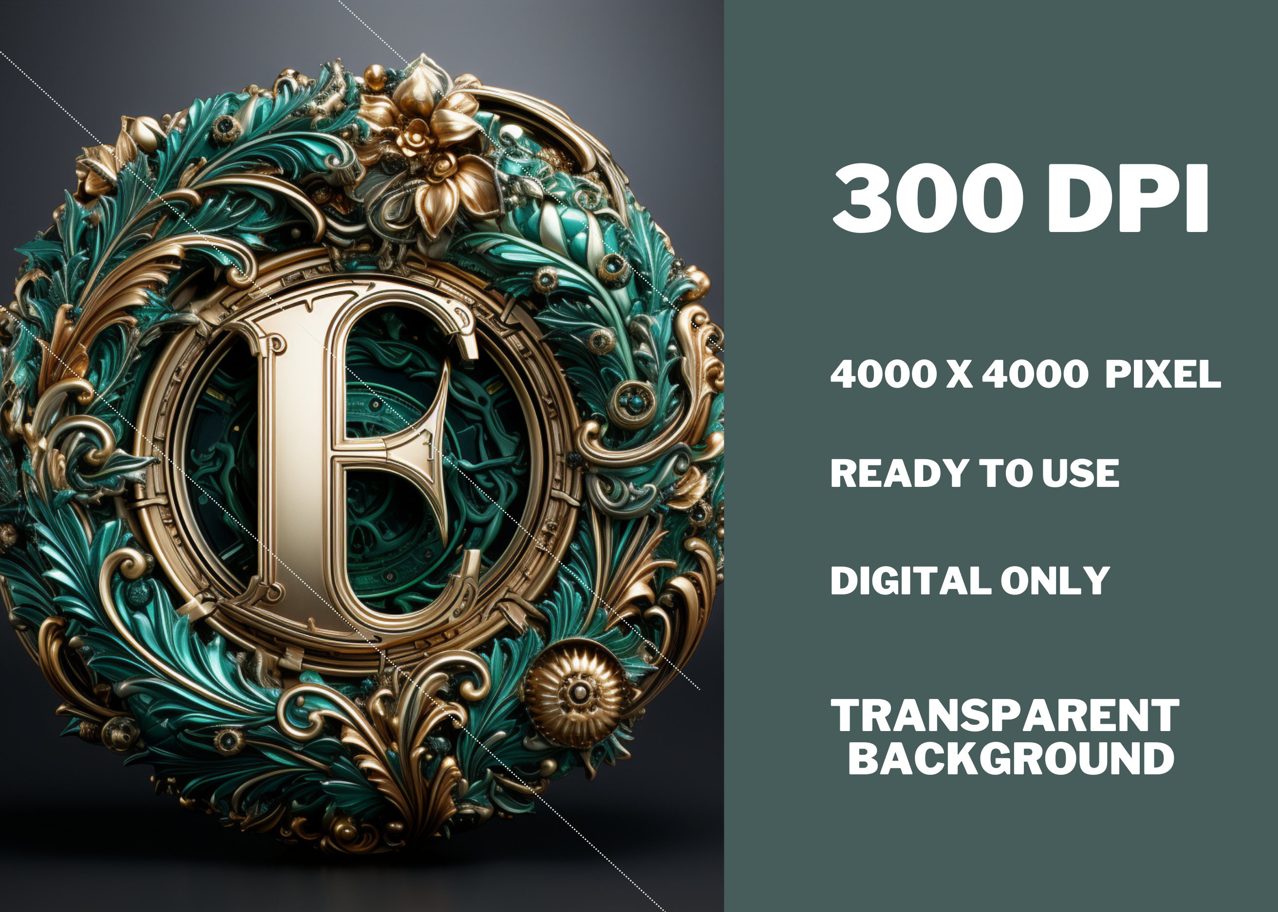 Gold Metallic Printable Alphabet Letter E Commercial Use Fonts Monogram ...