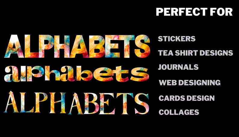 Modern Doodle Alphabet PNG Alphabet Letters PNG Bundle Hand - Etsy