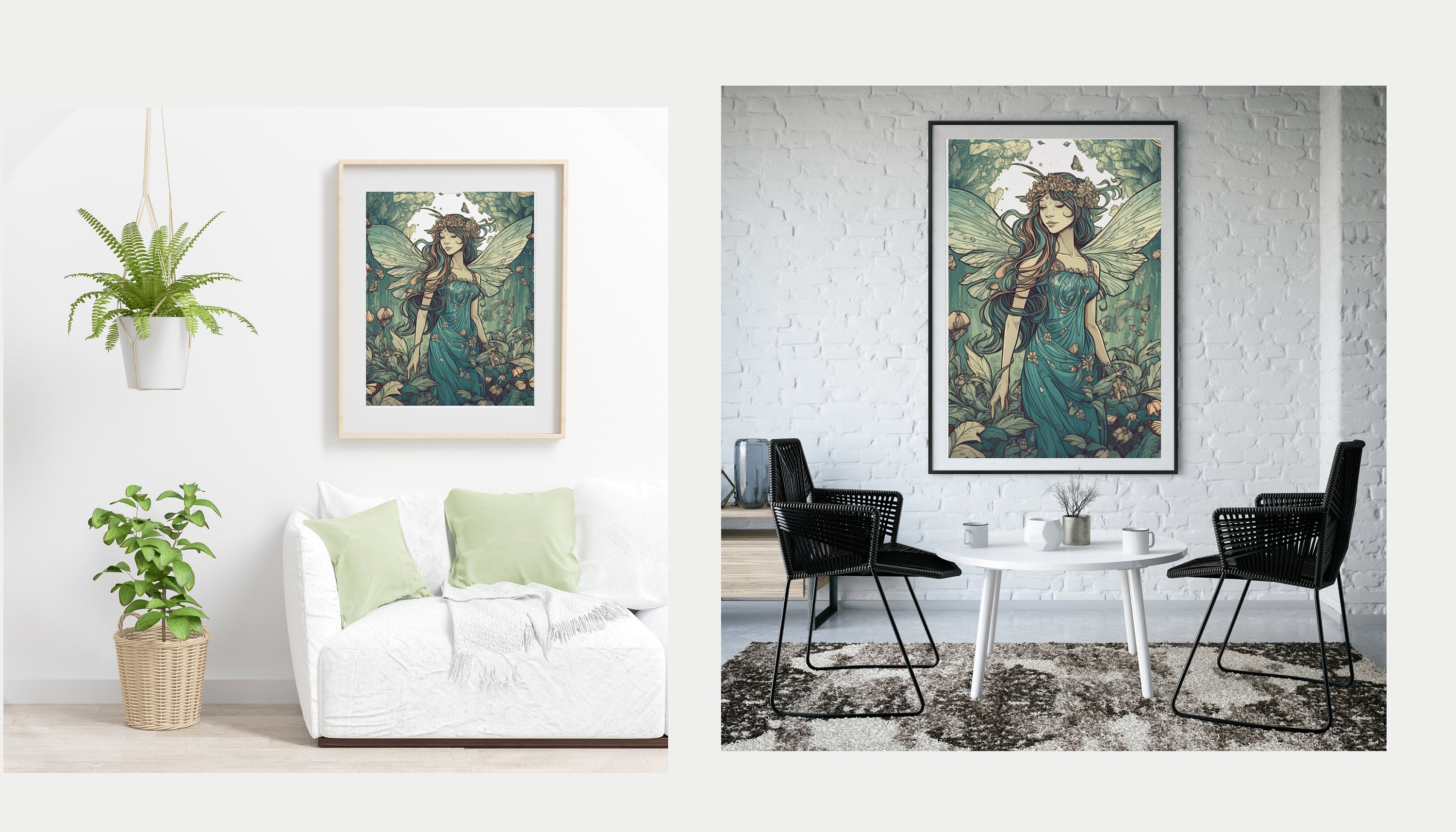 Fantasy Forest Goddess Goddess Clip Art Instant Download - Etsy