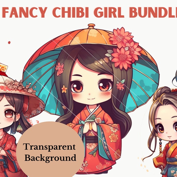 Chinese Chibi Art - Etsy