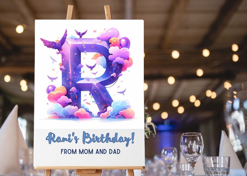 Alphabet R Balloon Png, Letters R Clipart, Digital Print,bday ...