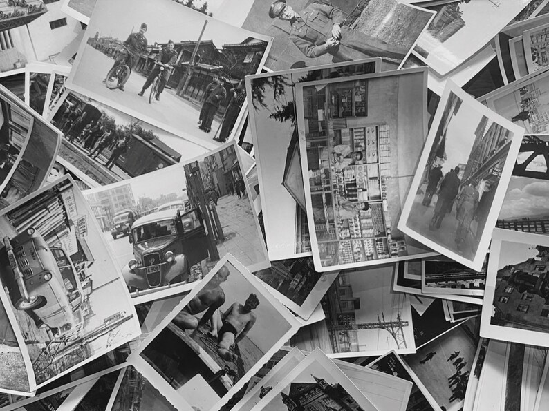 Genuine Vintage/antique Black and White Mystery Photo Pack - Etsy