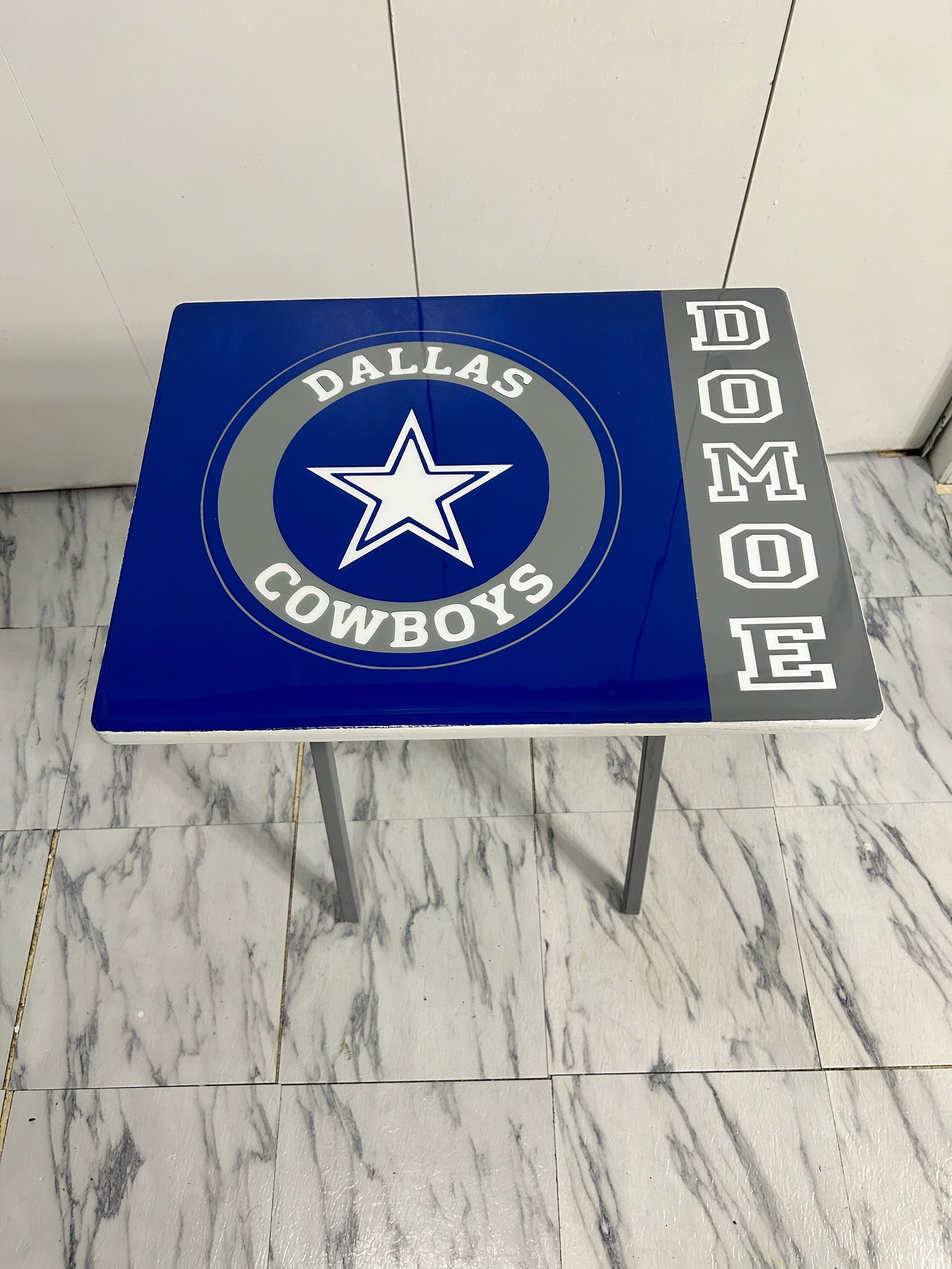 Dallas Cowboys Folding Tray Table - Etsy