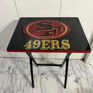 San Fransisco 49ers Tray Table - Etsy