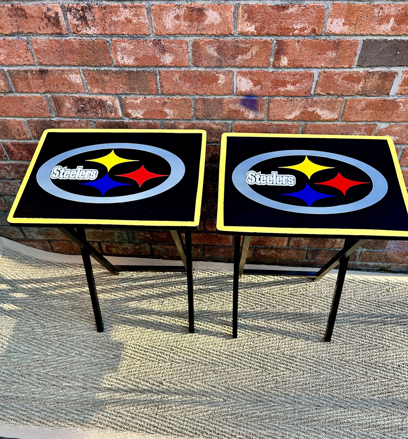 Pittsburgh Steelers Folding Tray Table - Etsy