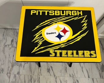 Pittsburgh Steelers Folding Tray Table - Etsy