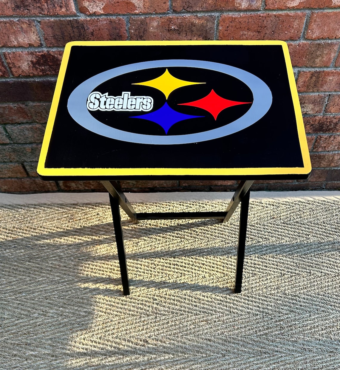 Pittsburgh Steelers Folding Tray Table - Etsy