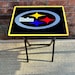 Pittsburgh Steelers Folding Tray Table - Etsy