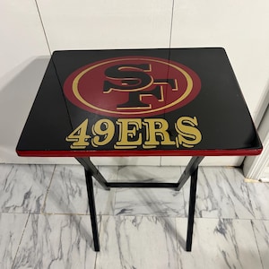 San Fransisco 49ers Tray Table - Etsy