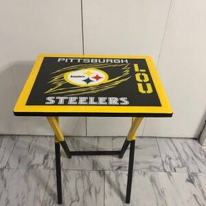 Pittsburgh Steelers Folding Tray Table - Etsy