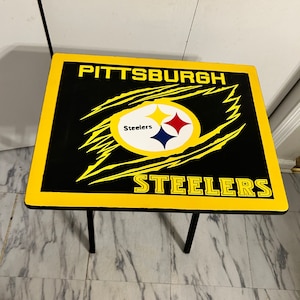 Pittsburgh Steelers Folding Tray Table - Etsy