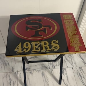 San Fransisco 49ers Tray Table - Etsy