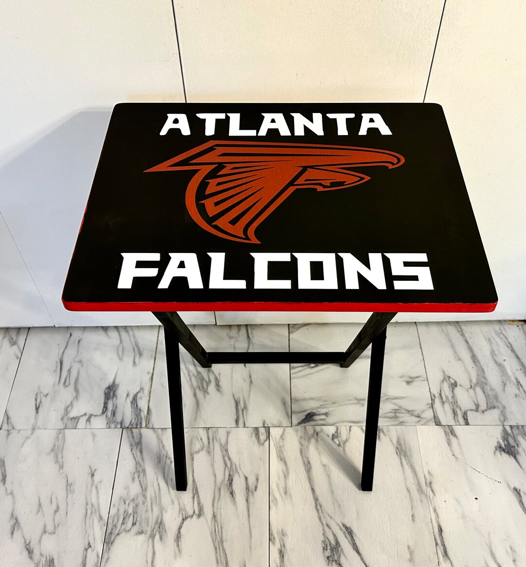 Atlanta Falcons Folding TV Tray Table - Etsy
