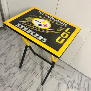 Pittsburgh Steelers Folding Tray Table - Etsy