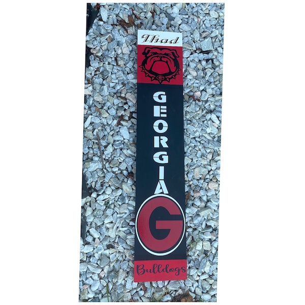 Personalized Georgia Bulldogs Sign - Etsy