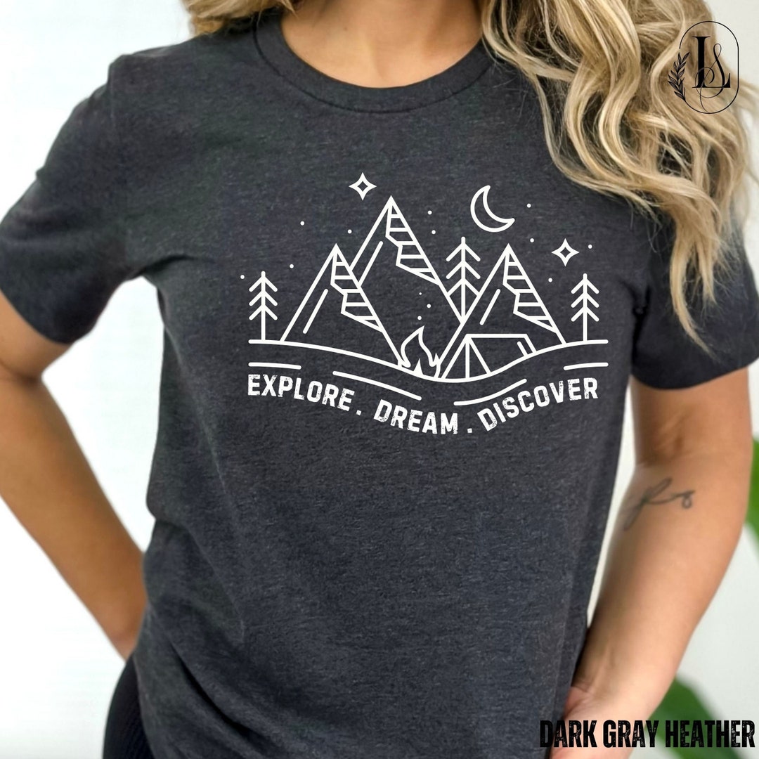 Adventure Awaits Shirt, Hiking Tshirt, Camping Shirt, Mountain Tshirt ...