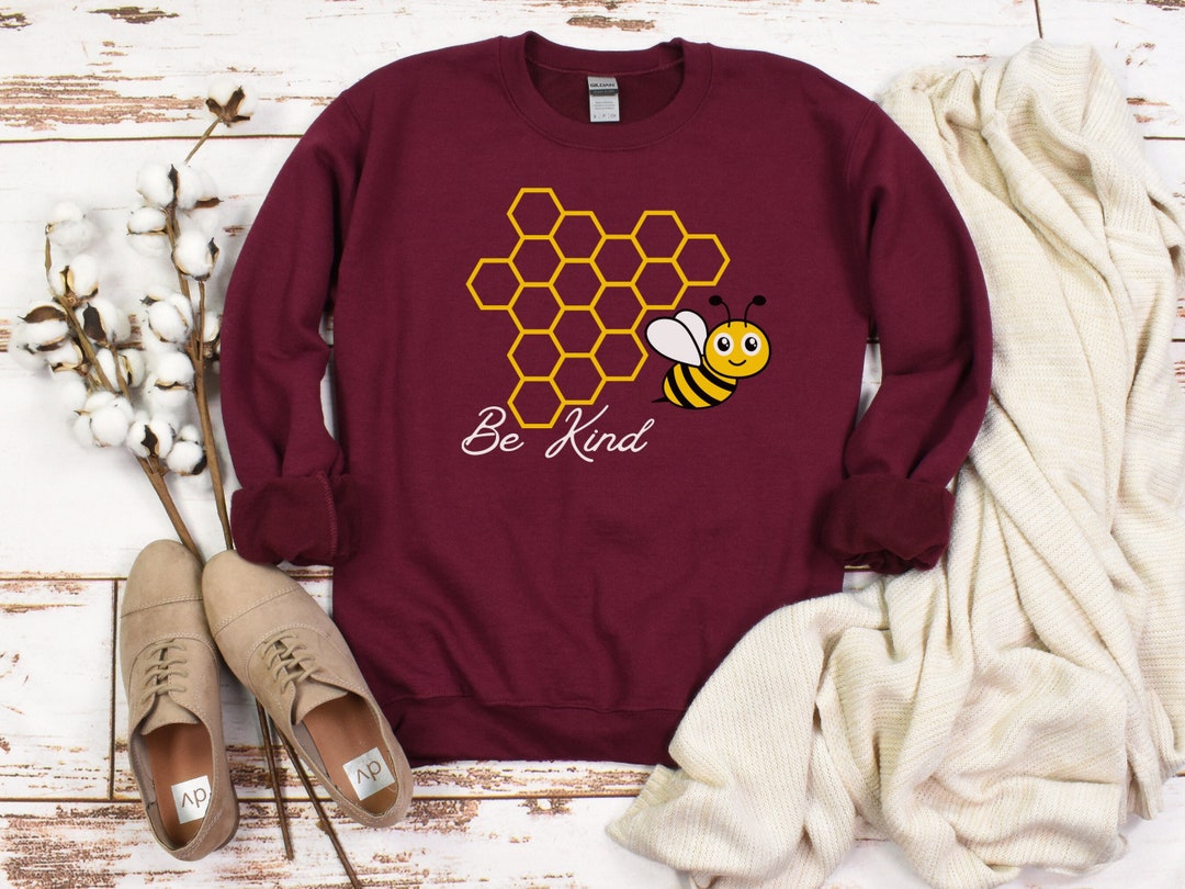 Bee Something Tshirt, Retro Bee Kind Sweatshirt, Vintage Bee Be Kind ...
