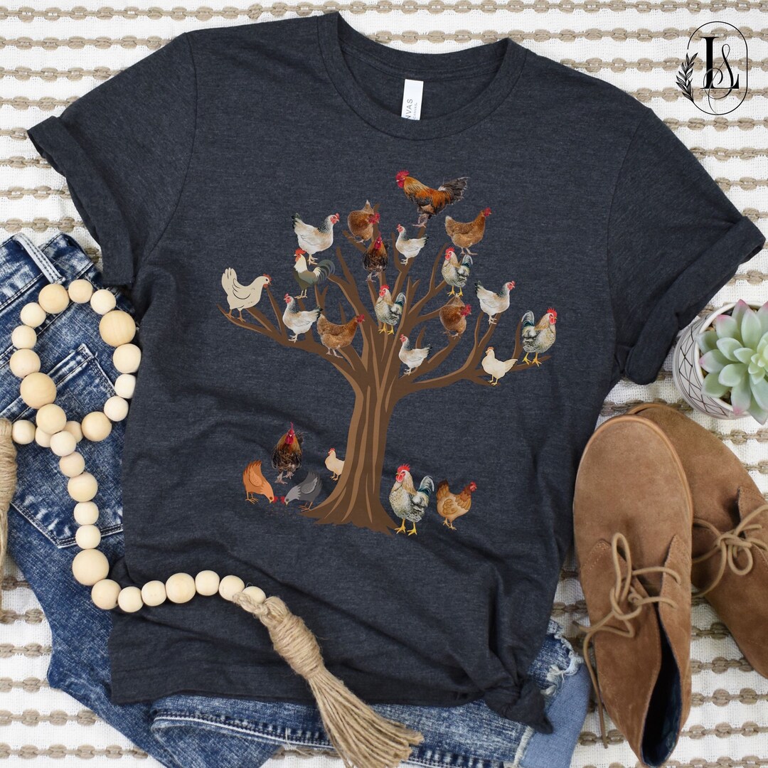 Funny Chicken Shirts for Women, Farm Chicken Shirt, Chicken Gifts ...