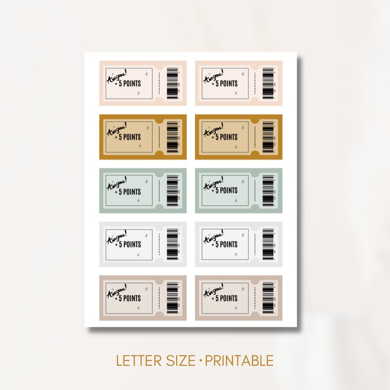 Printable Classroom Reward Coupons Homework Pass Coupons Extra Credit ...