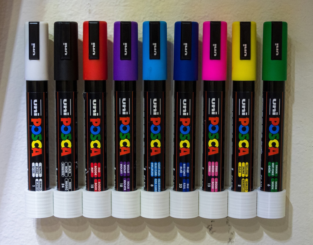 Posca Paint Pen Wall Organizer - Etsy
