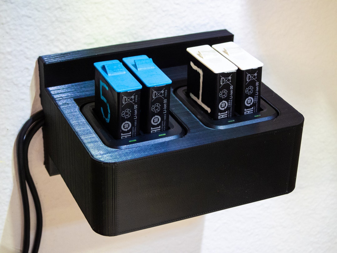 Charge Dock for Gopro Dual Battery Chargers (compatible With Hero 9, 10 ...