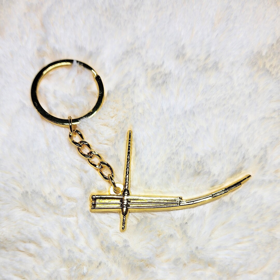 Gold Hmong Qeej Keychain: Metal Instrument Charm - Etsy