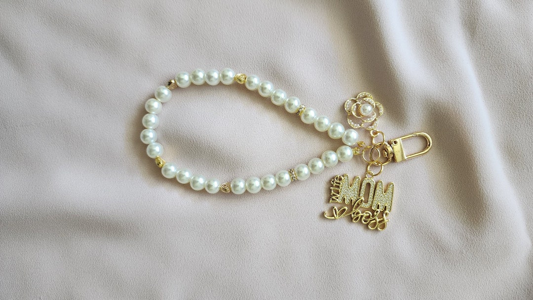 Pearl/mom Gifts/mama/mothers Day Sale/mom Accessories/keychain ...
