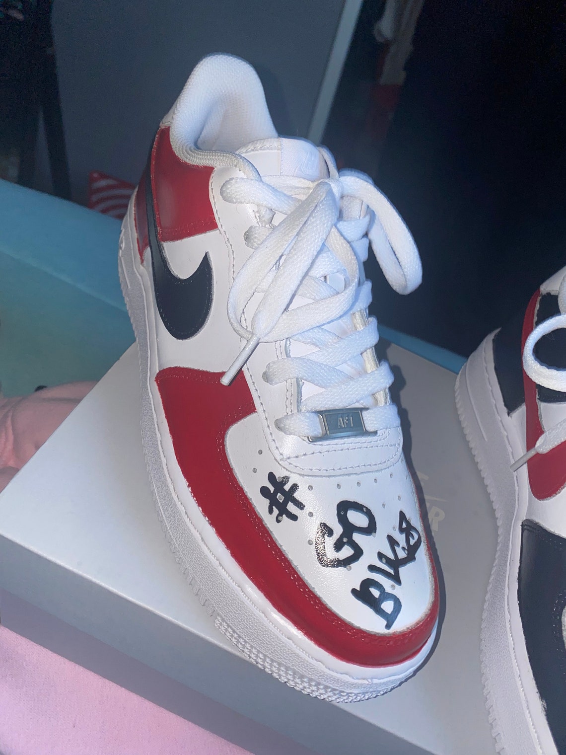 Customs NFL Sneakers - Etsy