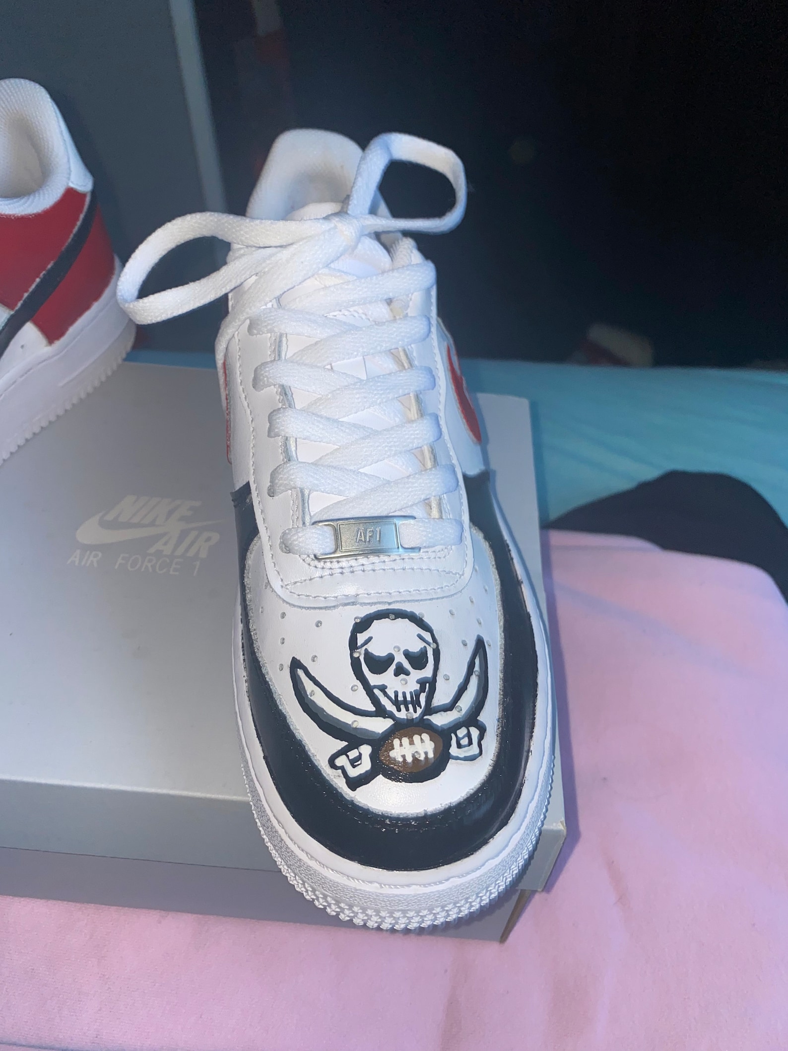 Customs NFL Sneakers - Etsy
