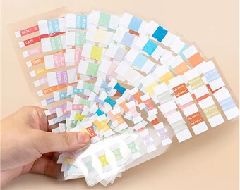 Index Stickers - Etsy