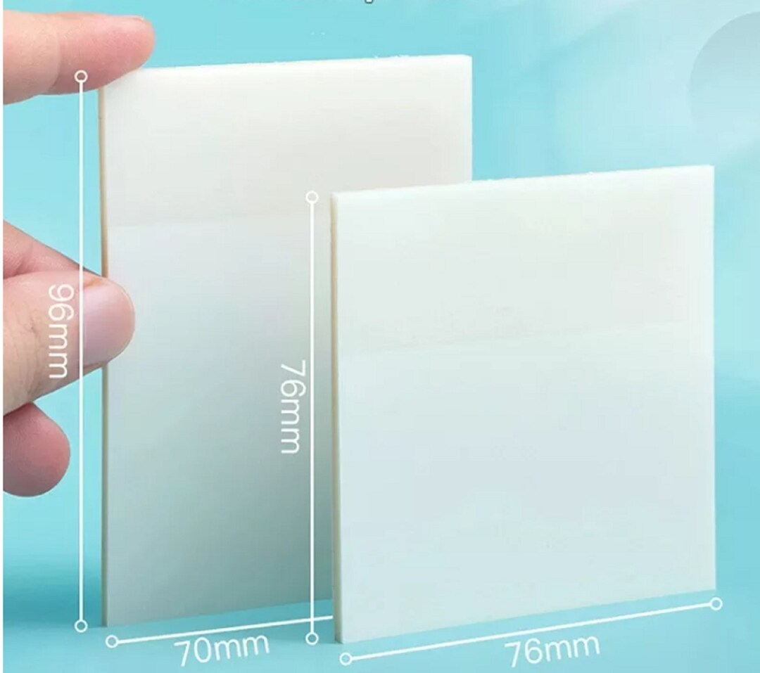 Transparent Easy Write Easy Peel Transparent Sticky Notes - Etsy