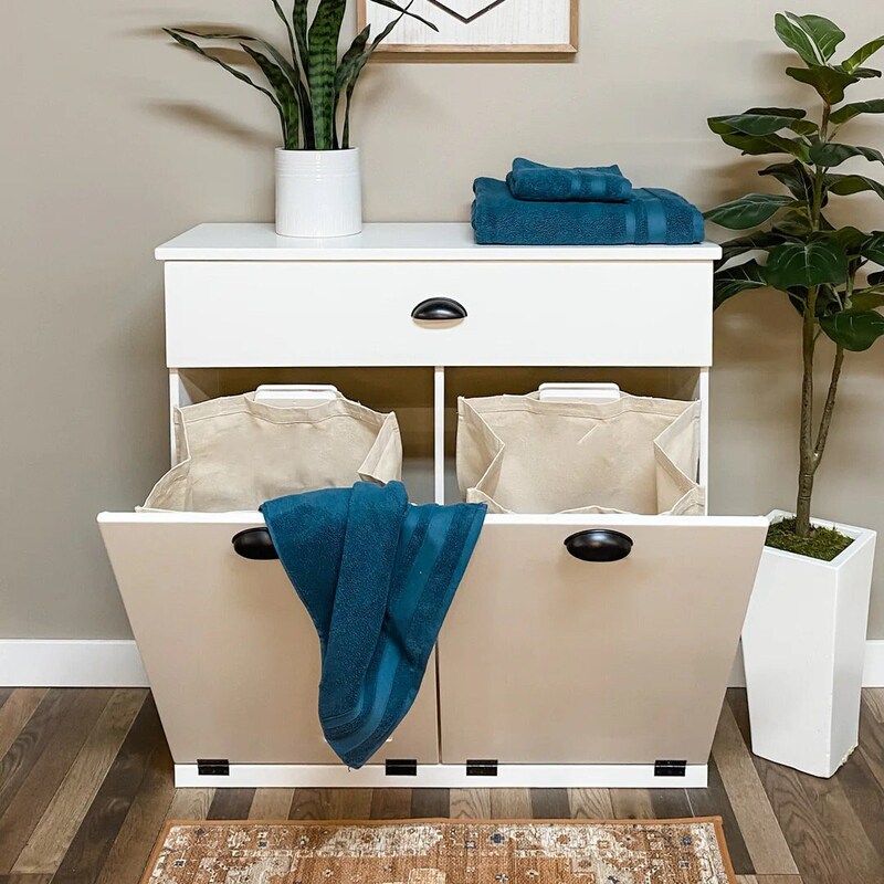 Tilt Out Laundry Hamper - Etsy