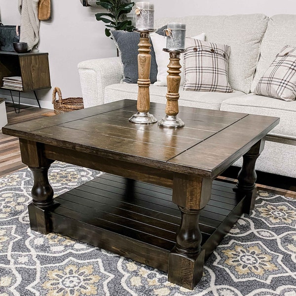 Farmhouse Coffee Table - Etsy