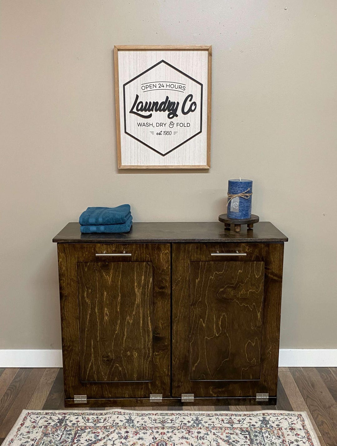 Laundry Hamper, Laundry Bin, Tilt-out Laundry Hamper Dashwood (DB) - Etsy