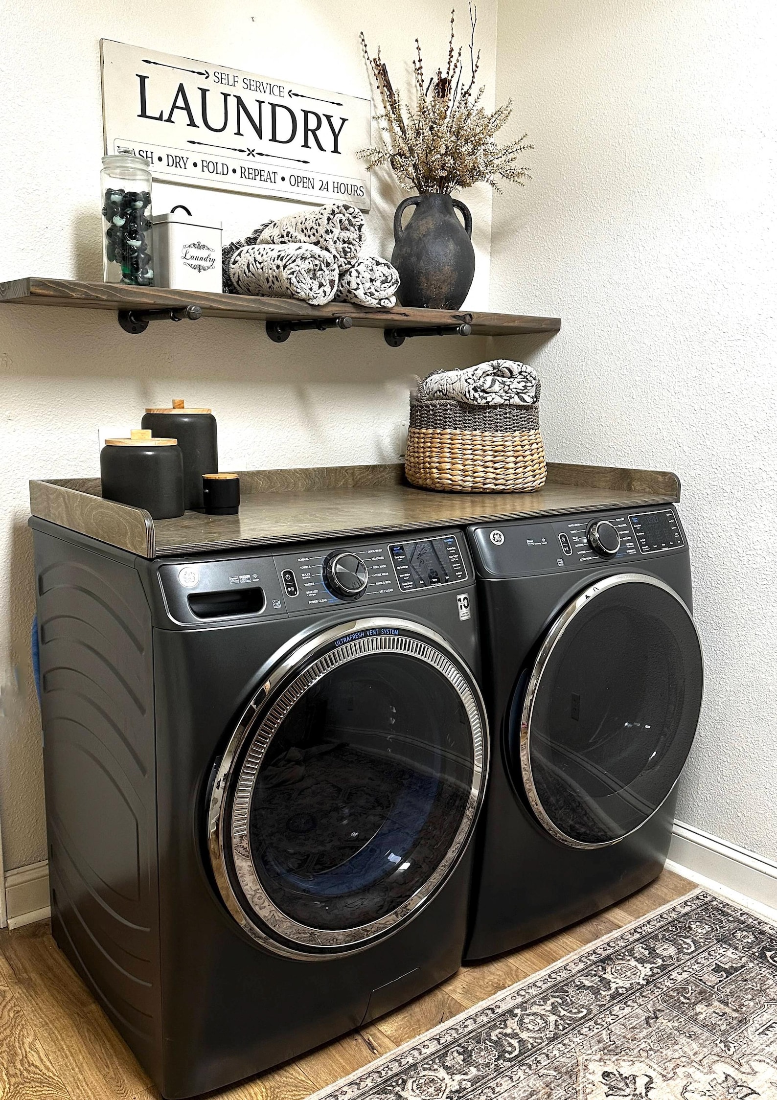 Laundry Topper, Dryer Topper, Washer Top, Washer and Dryer Countertop ...