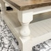 Farmhouse Coffee Table, Baluster Coffee Table, Farmhouse Style Table ...