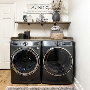 Laundry Topper, Dryer Topper, Washer Top, Washer and Dryer Countertop ...