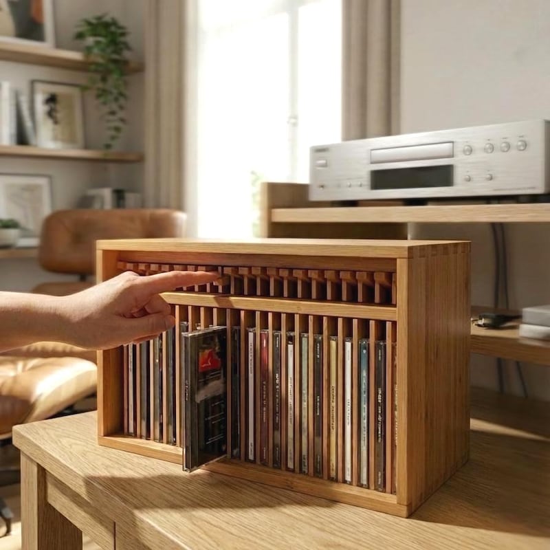 Cd Shelf Box - Etsy UK